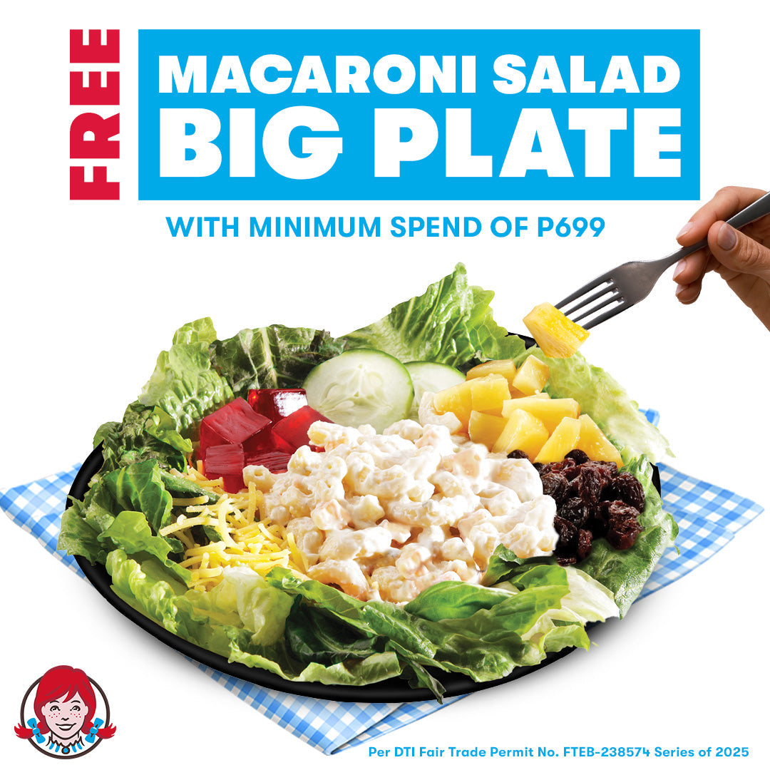 Promos and Discounts – Wendy's Philippines