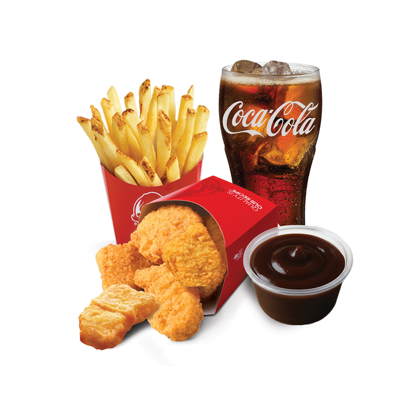 6-pc Chicken Nuggets With Fries (combo) | Wendy's Philippines