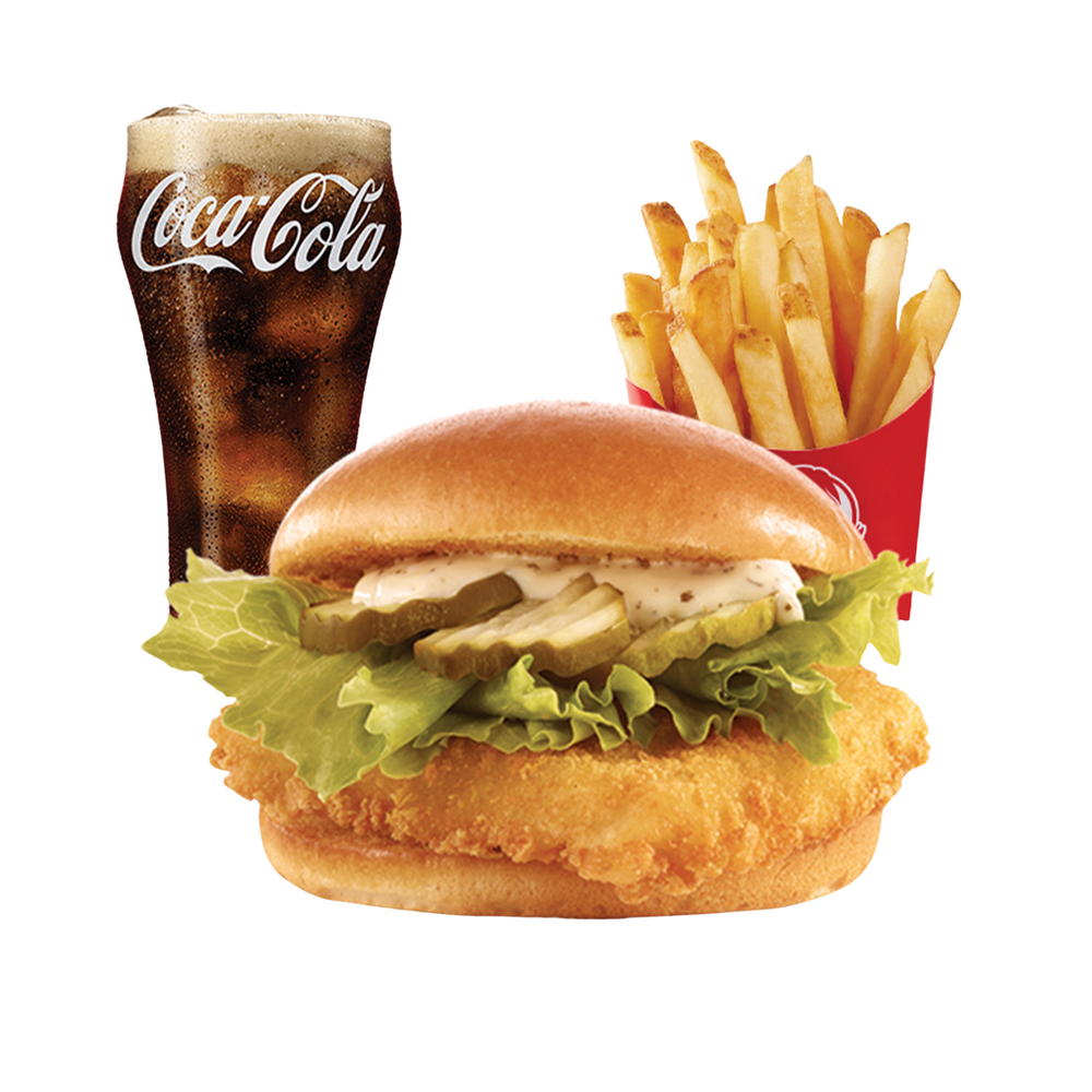 Fish Sandwich (combo) | Wendy's Philippines