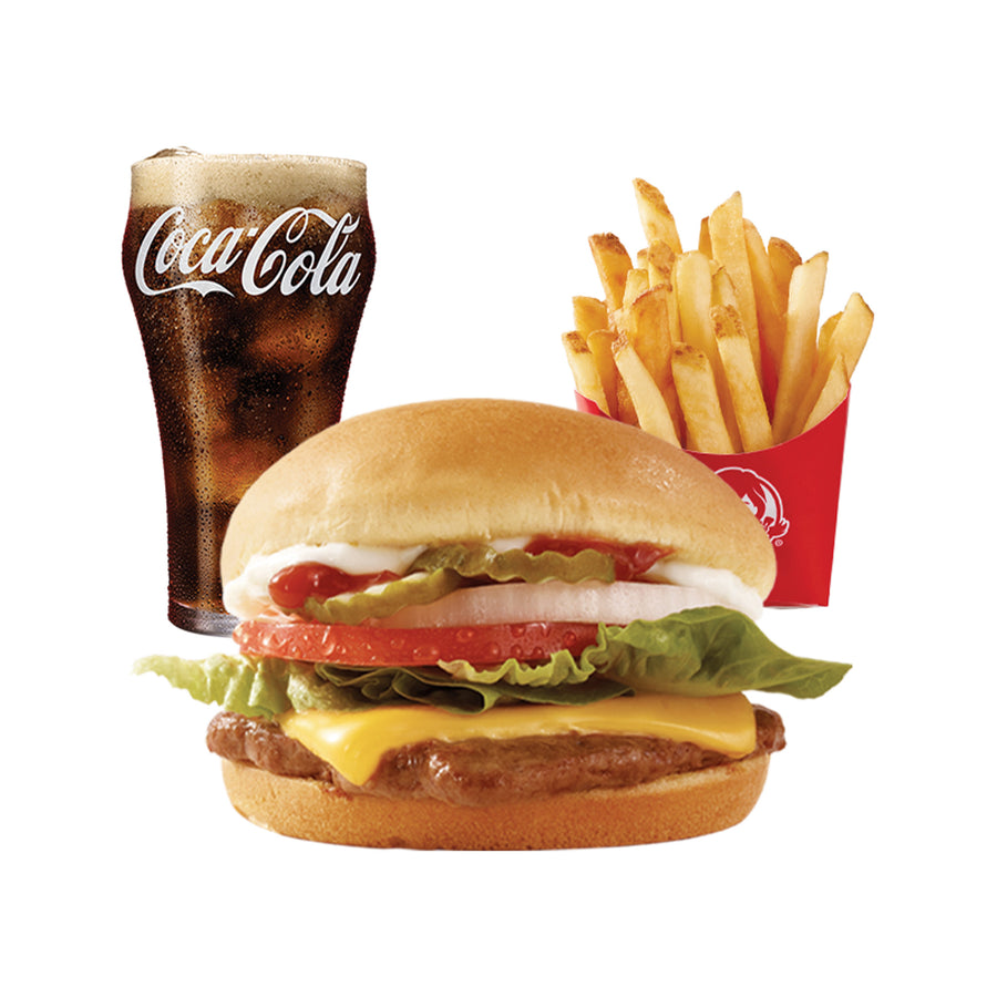 Cheeseburger Deluxe (combo) | Wendy's Philippines