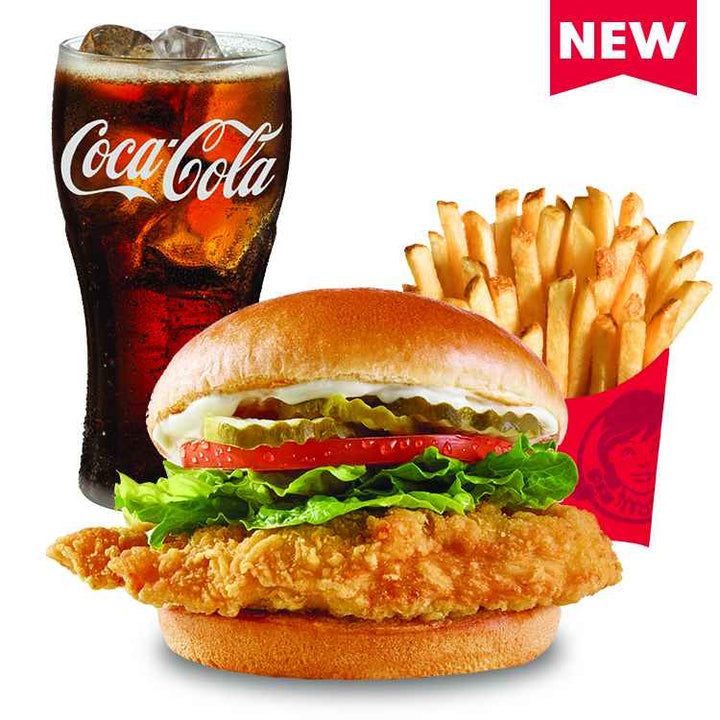 Classic Chicken Sandwich (combo) – Wendy's Philippines